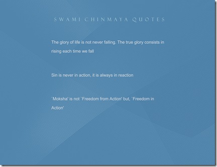 INDIASPIRITUALITY: Swami Chinmayananda wallpapers with quotes 1 - 9